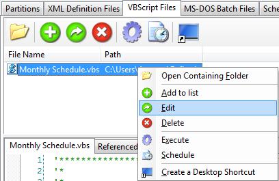 How to use VBScript with Macrium Reflect